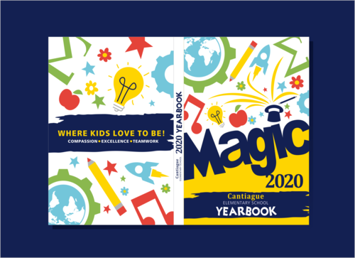 Elementary School Year Book Cover By Ibuildnyc22