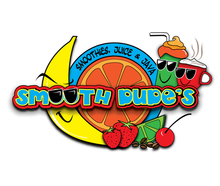 Business logo for smoothie drink shop by Supergabe