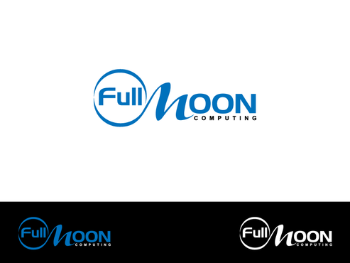 Full Moon Computing logo By Jimh61