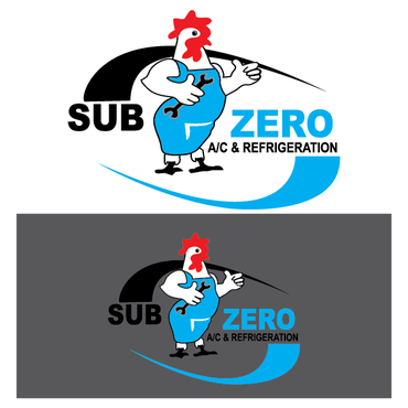 Logo for an A/C & Refrigeration Company by AliciaOropeza