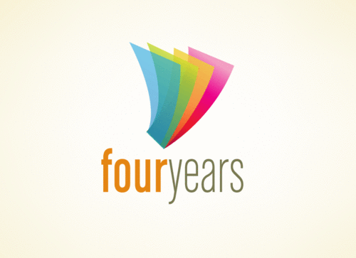 FourYears business logo for startup college website By Rv297205