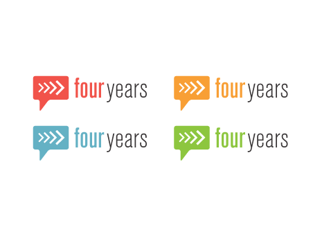 FourYears business logo for startup college website By Rv297205