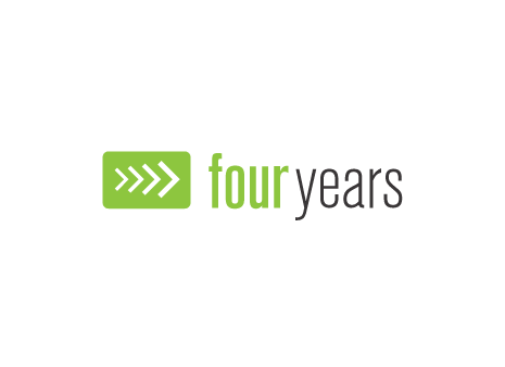 FourYears business logo for startup college website By Rv297205