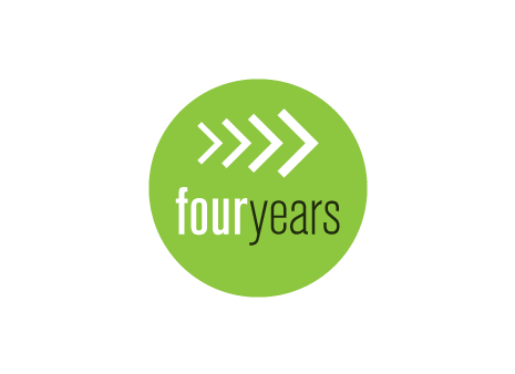 FourYears business logo for startup college website By Rv297205