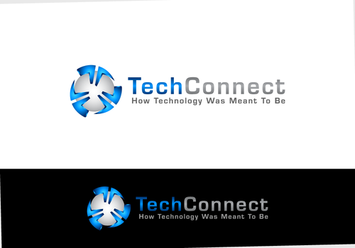 Technology Consulting - MSP Logo - TechConnect Logo - Symbol by Techc