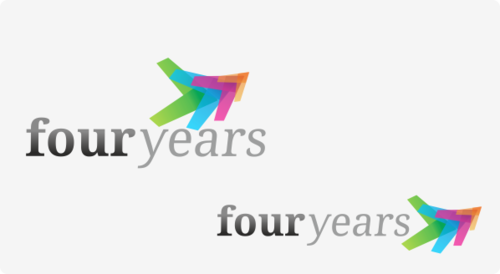 FourYears business logo for startup college website By Rv297205