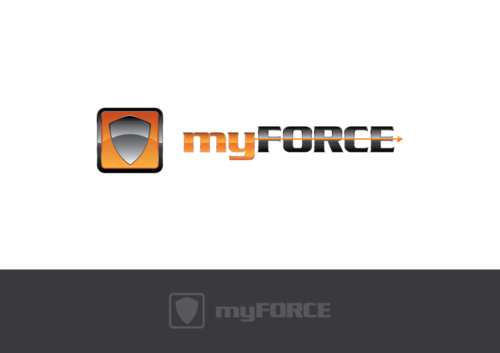 myFORCE Product Logo By Bzotti