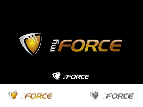 myFORCE Product Logo By Bzotti