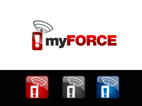 myFORCE Product Logo By Bzotti