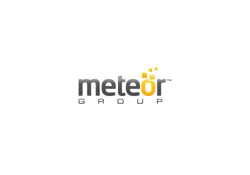 Meteor Group company logo re-design By Mulish