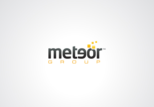 Meteor Group company logo re-design By Mulish