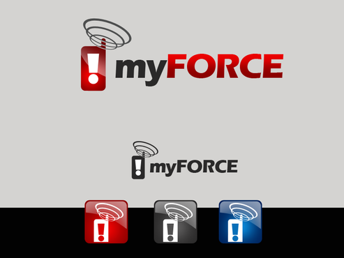 myFORCE Product Logo By Bzotti