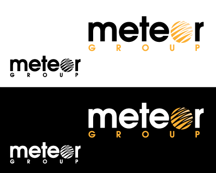 Meteor Group company logo re-design By Mulish