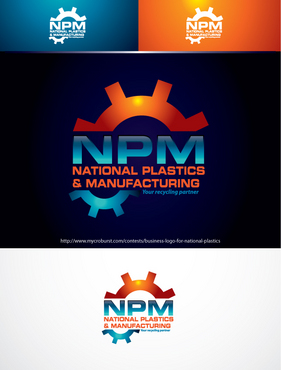 Business Logo for National Plastics By Mksuri