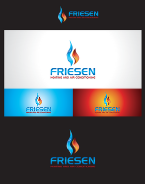 Logo for Friesen Heating and Air Conditioning company By FriesenHeati