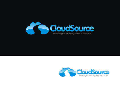 Cloud Source Logo By Pbriandq