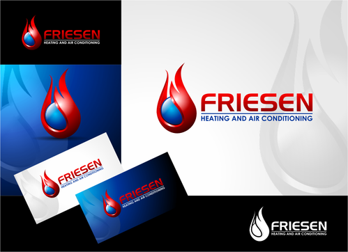 Logo for Friesen Heating and Air Conditioning company By FriesenHeati