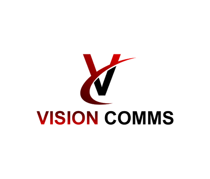 VisionComms Logo By Bpeacos
