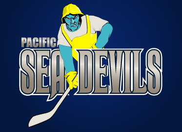 Pacific Sea Devils: Ice Hockey Team Logo by SeaDevil