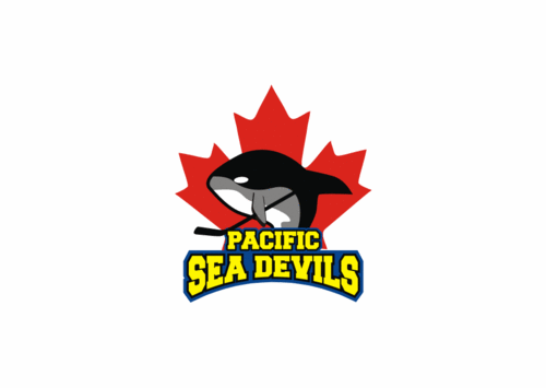 Pacific Sea Devils: Ice Hockey Team Logo by SeaDevil
