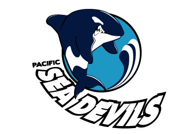 Pacific Sea Devils: Ice Hockey Team Logo by SeaDevil