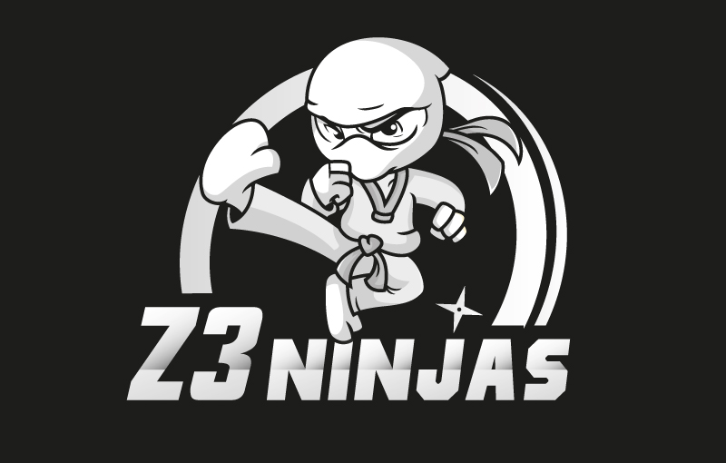 Logo for Ninja Tumbling Class for Youth Sports Training company by Ni